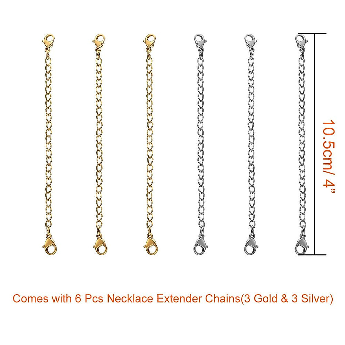 PAXCOO 32 PCS Choker Necklaces Set Including 26 Pcs Black Choker Necklaces and 6 Pcs Extender Chains for Women Ladies