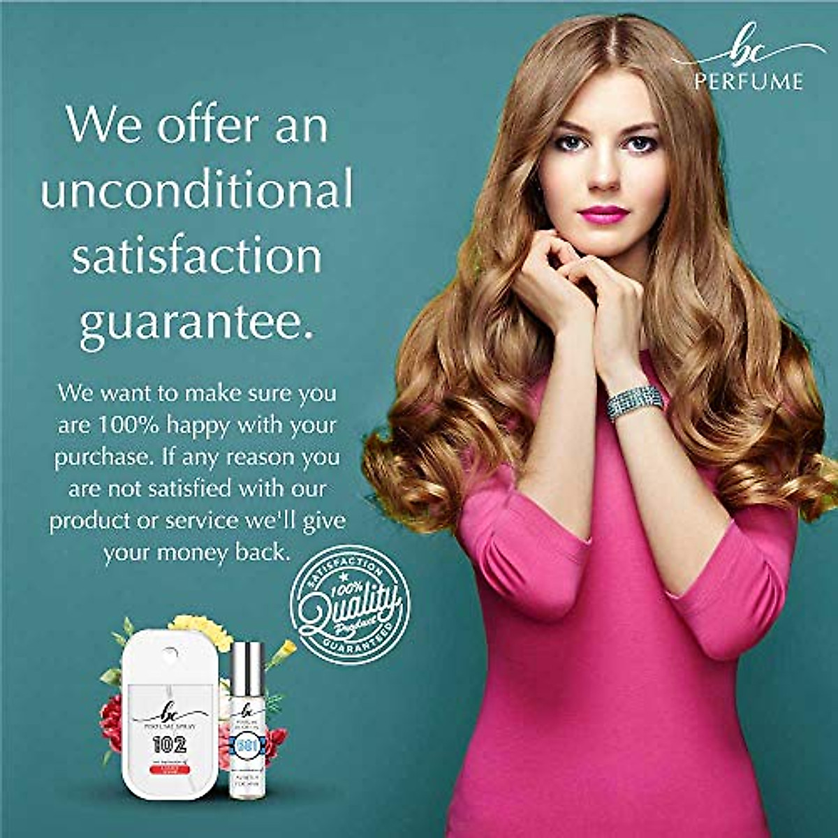 BIOCURA BC Perfume 258 Inspired by Ariana Cloud For Women Replica Fragrance Body Oil Dupes Alcohol-Free Grande Sample Travel Size Concentrated Long Lasting Roll-On 0.3 Fl Oz/10ml