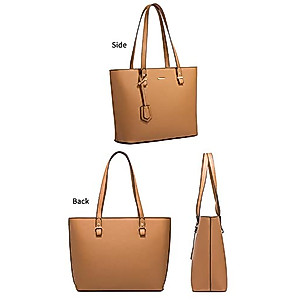 LaRolls Purses and Handbags for Women Large Capacity Fashion Tote Bags Shoulder Top Handle Satchel Purse Set