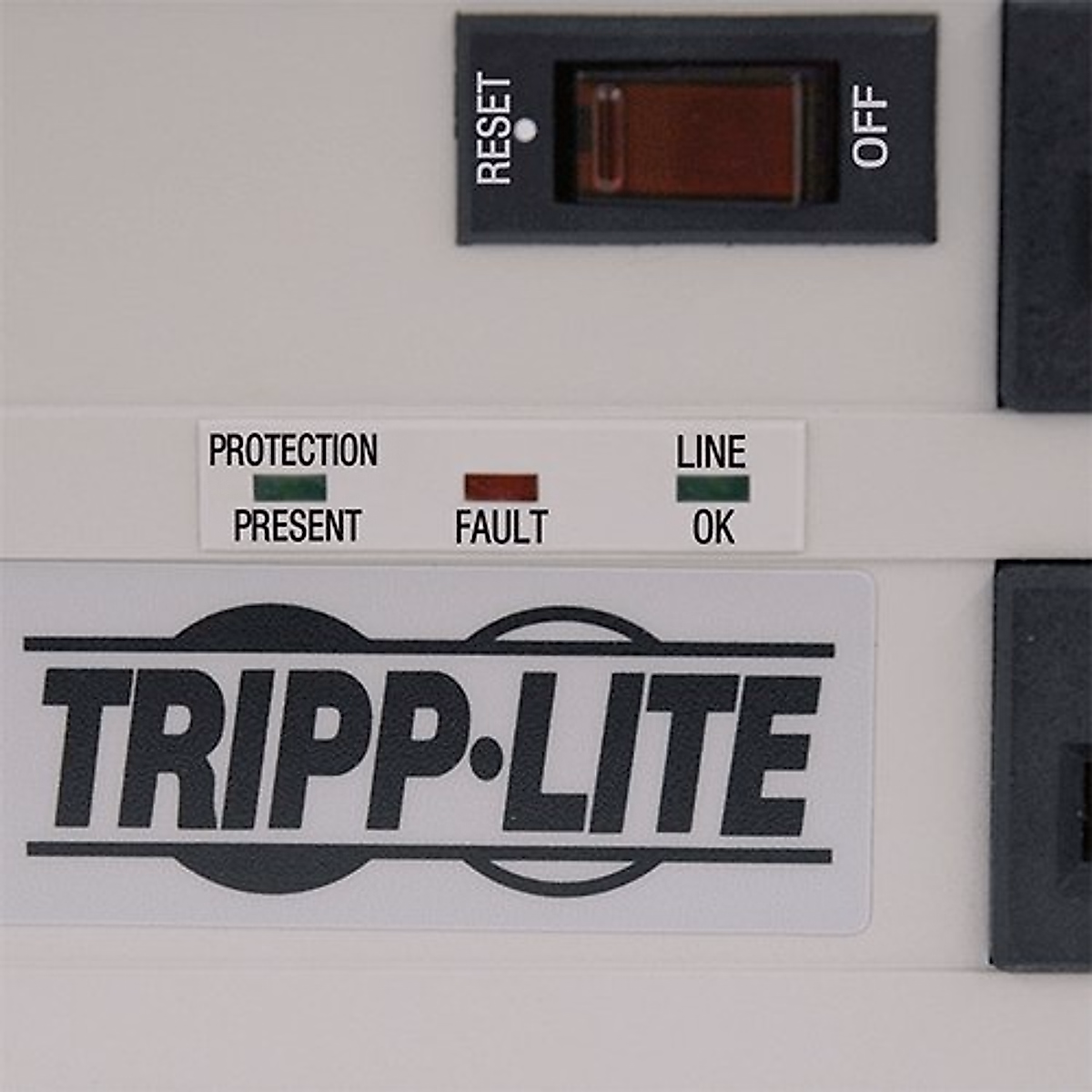 TRIPP LITE CH-9101012-NATripp Lite Isobar 6 Outlet Surge Protector Power Strip, 6ft. Cord with Right Angle Plug, 3300 Joules, Metal, (IBAR6-6D)