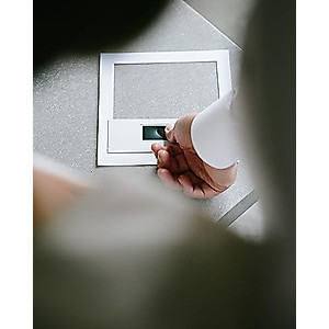 Reece Studio Thumbprint Sonogram Picture Frame, Gender Neutral Baby Keepsake Frame, Family Keepsake, With Included Ink Pad For Mom And Dad's Thumbprints