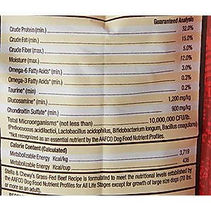 Stella & Chewy's Raw Coated Beef 3.5Lb Dry Dog Food