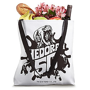 Godzilla Hedorah 50th Anniversary Black Line Art Tote Bag