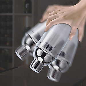 10Pcs/Set Cocktail Shaker Set Household Stainless Steel Cocktail Shakers Set Tools Kit Drink Shaker Bartender Kit Bar Accessories