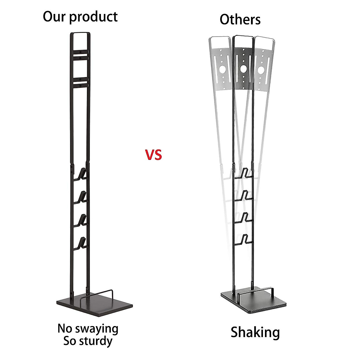 Storage Stand Dock Dockings Station for Dyson V11 V10 V8 V7 V6 Cordless Stick Vacuum Cleaner, Stable Metal Storage Bracket Organizer Rack