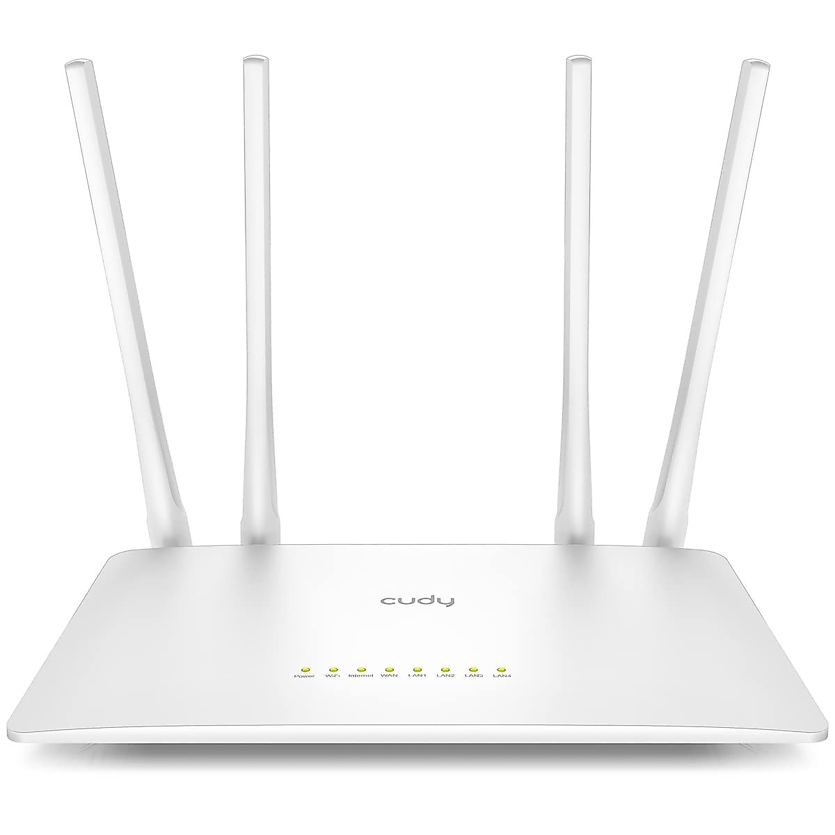 Cudy AC1200 Smart WiFi Router, WiFi Extender, Wireless Access Point, WISP, 5GHz Dual Band Wireless Internet Router, 10/100Mbps LAN, 5 dBi Antennas, VPN, Guest WiFi, AP Mode, WR1200