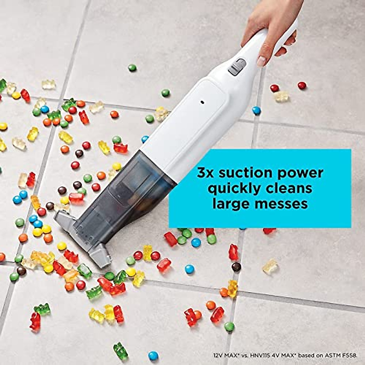 Nozaya Cordless Handheld Vacuum Cleaner- Rechargeable with Base Charger