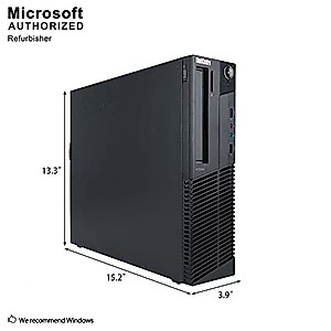 lenovo ThinkCentre M92p Business Desktop Computer - Intel Core i7 Up to 3.9GHz, 16GB RAM, 480 GB SSD, Windows 10 Pro (Renewed)
