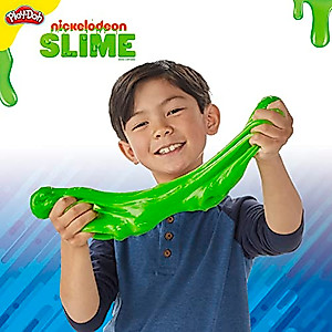 Play-Doh Nickelodeon Slime Brand Compound Stretchy Green Tub, 30 Ounces of Bulk Slime for Kids, Sensory Toys for Girls & Boys 3 Years & Up, Kids Gifts