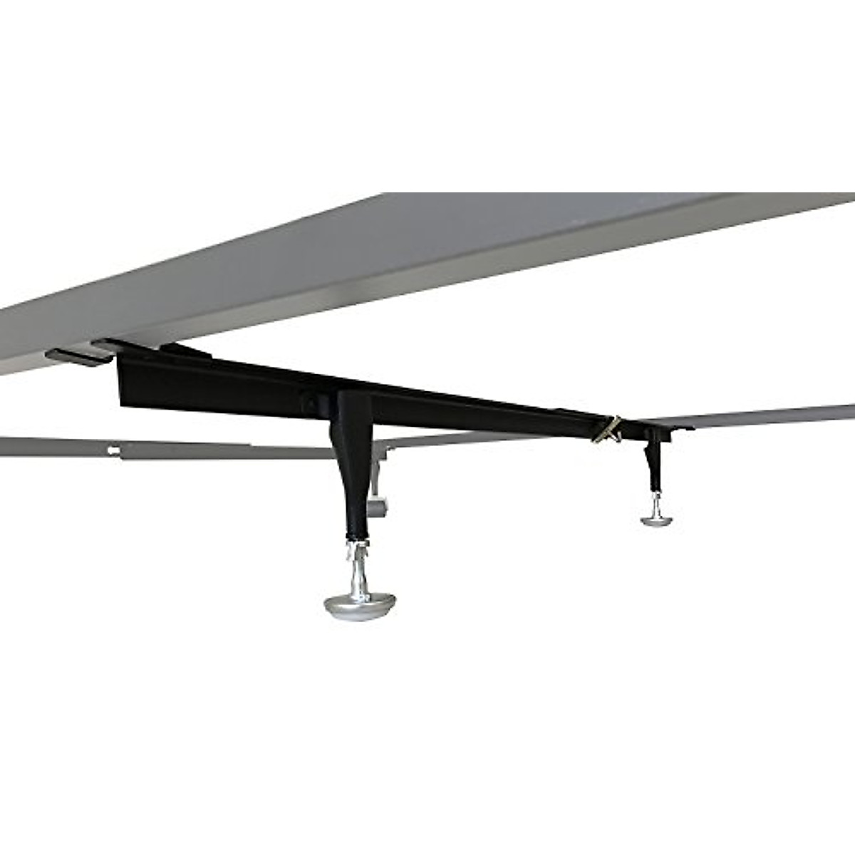 Kings Brand Heavy Duty Metal Adjustable Bed Frame Center Support System, Queen/King/Cal King