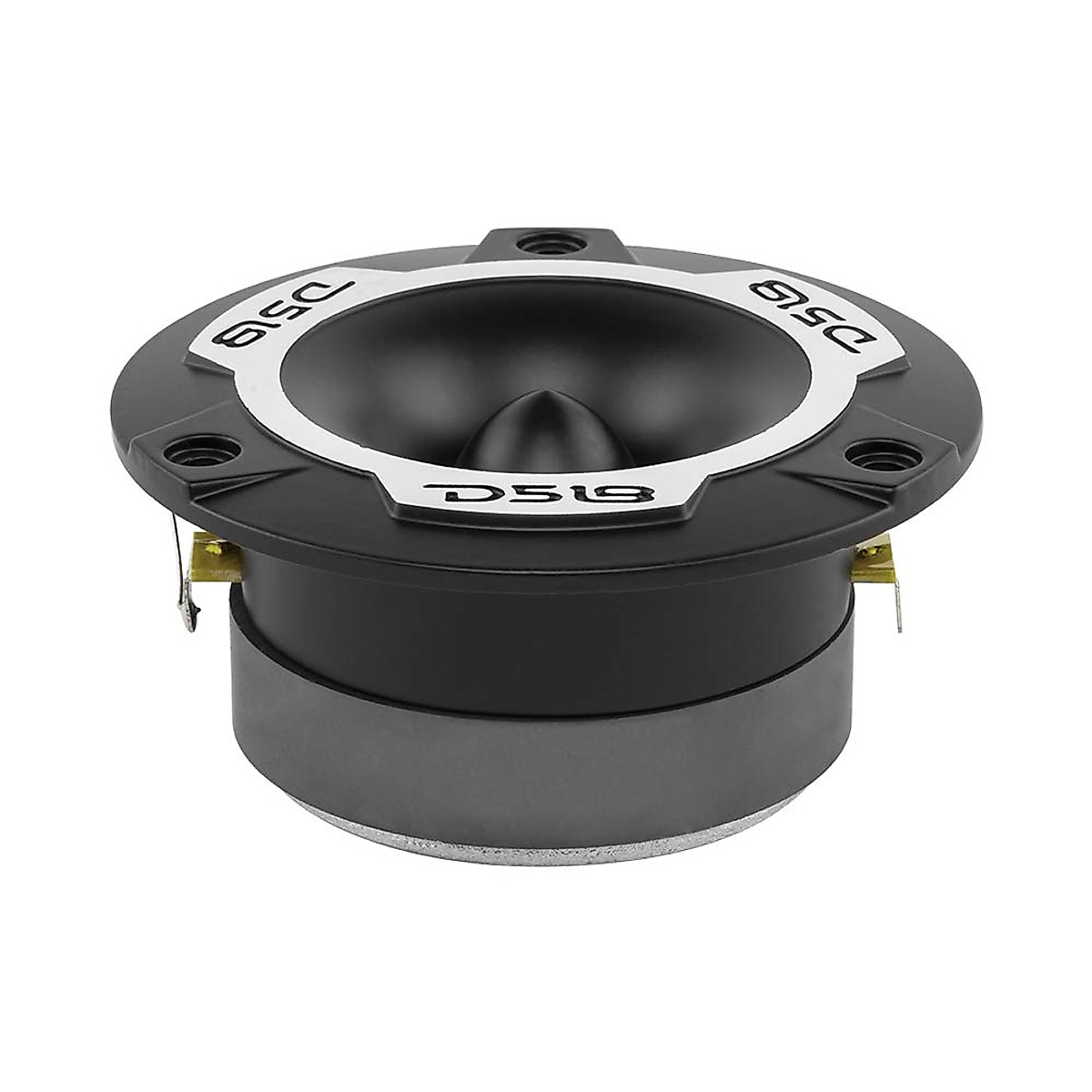 DS18 PRO-TWX1 Super Tweeter in Silver - 1", Aluminum Frame and Diaphragm, 240W Max, 4 Ohms, Built in Crossover - PRO Tweeters are The Best in The Pro Audio and Voceteo Market (Pair) - Silver (Renewed)