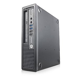 HP EliteDesk 800 G1 Ultra Small Form Desktop PC, Intel Quad Core i5-4670s up to 3.8GHz, 8G DDR3, 500G, WiFi, BT 4.0, Windows 10 64 Bit-Multi-Language Supports English/Spanish/French(Renewed)