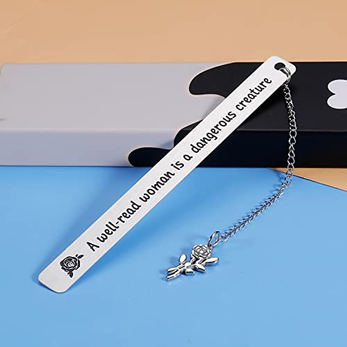 Book Lover Gift for Woman Christmas Gift Stocking Stuffers for Teen Girls Inspirational Bookmark Graduation Birthday Valentine Gifts for Female Friends Girls Bestie Daughter Mom Grandma Teacher