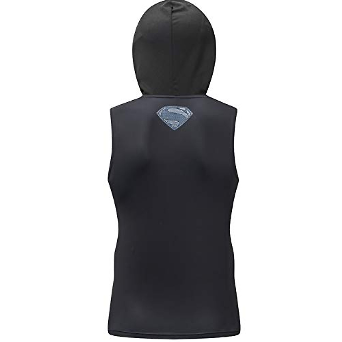 Red Plume Men’s Sleeveless Hoodie Men/Gym Tank Tops Bodybuilding Sleeveless Workout Hoodie Muscle Cut Off Sweatshirt for Men (Black, M)