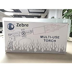 POWERFUL Kitchen Cooking Torch - Sous Vide - Propane Torch - Charcoal Torch Lighter - Grilling Culinary Kitchen Torch, Outdoor Cooking Torch for BBQ Searing Steak, Creme Brulee (Tank Not Included)