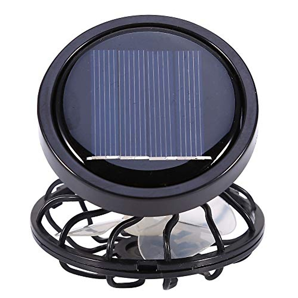 Solar fan, Electric Mini Clip-on Solar Fan Air Conditioner Cooling Cell Fan For Outdoor Home Travel Camping Hiking Cooling Ventilation