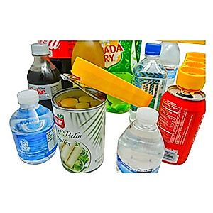 Arthritis Bottle Opener - magic Opener COMBO | Water Bottle Opener | Twist-off - Plastic Bottles | Easily open over 16 different plastic cap sizes | Arthritis Help | Arthritis Aids |Pull Tab Soup Cans