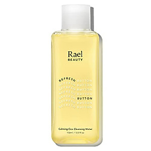 Rael Calming Cica Cleansing Water - Gentle and Light Makeup Remover, Cica Extract and H3O Hyaluronic Acid Complex, Clean Ingredients for All Skin Types, Advanced Vegan Natural Skincare (5.07oz, 150ml)
