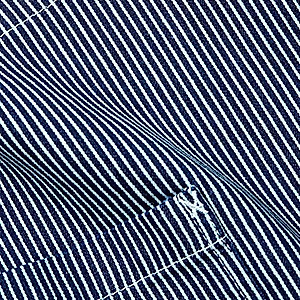 Chef Works Unisex Portland Half Bistro Apron, Indigo Blue, One Size