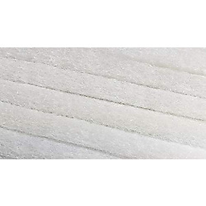 Aquarium Filter Media Cut to Fit Bulk 6 Pieces 10"x 20"x 1/2" Bonded Polyester Fiber for Aquarium Ponds Aquatic Garden Fountain Filter Pad