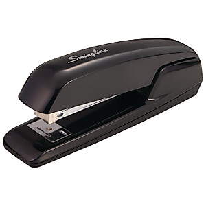 Swingline Stapler, Office Desk Stapler, 20 Sheet Paper Capacity, Durable, Heavy Duty Stapler for Office Desktop or Home Office Supplies, Black (64601)