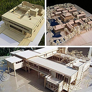 COLIBROX 15 Pack Wood Sheets, Wood Sheets Hobby Wood MDF DIY Wood Board for House Aircraft Ship Boat DIY Wooden Plate Model, for Arts and Crafts, School Projects 150x100x2mm