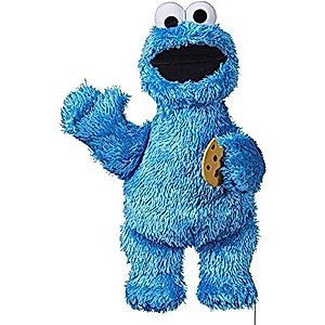 Sesame Street Feed Me Cookie Monster Plush: Interactive 13 Inch Cookie Monster, Says Silly Phrases, Belly Laughs, Toy for Kids 18 Months Old and Up