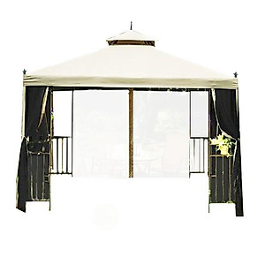 Garden Winds Laketon Gazebo Replacement Canopy Top Cover - RipLock 350