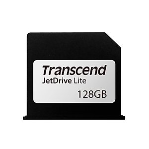 Transcend 128GB JetDrive Lite 130 Storage Expansion Card for 13-Inch MacBook Air (TS128GJDL130) , Black