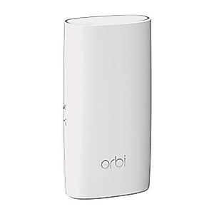 NETGEAR Orbi Wall-Plug Whole Home Mesh WiFi Satellite Extender - works with your Orbi router to add 1,500 sq. feet of coverage at speeds up to 2.2 Gbps, AC2200 (RBW30)