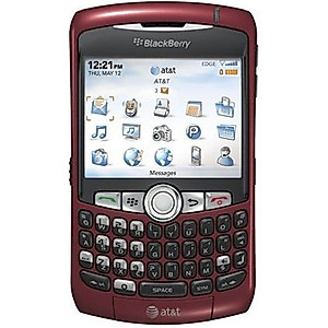 BlackBerry Curve 8310 Phone, Red (AT&T)