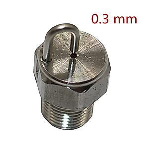 VIEUE Garden Drip Irrigation System Accessories Spray Nozzle Agricultural Greenhouse Humidification and Cooling Sprayer with 1/8" Male Thread Water Nozzle 2 Pieces (Color : 0.3)