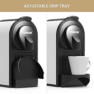 CHULUX Bafè-Pro Espresso Machine, Mini Espresso Machine for Nespresso Original Capsules, Single Serve Coffee Machine for Home Espresso & Lungo Maker, Italian ODE 20 Bar Pump