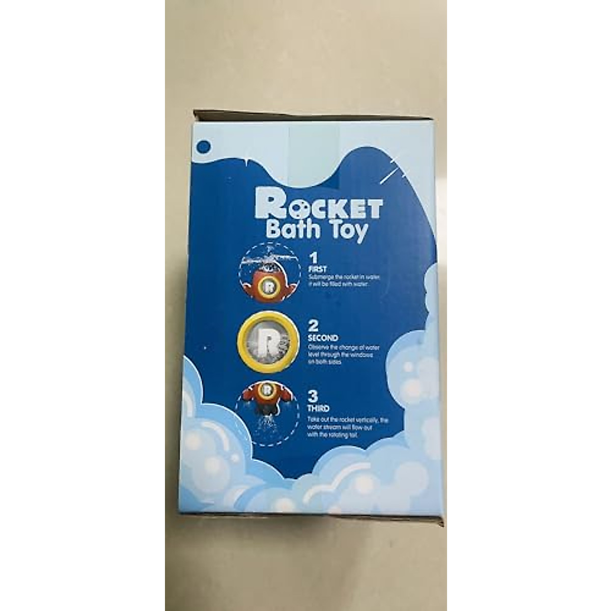 Sitodier Bath Toys | Bath Toys for Toddlers 1-3 Years Old | Space Spray Water with Rotatable Fountain Shower Bathtub Toys | Baby Shower Bath Toys for Toddlers Boys Girls 1 2 3 4 Years