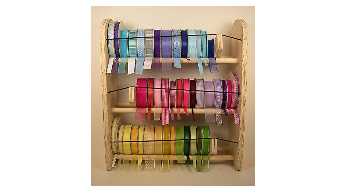 GSS Ribbon Organizer 12" Desk Unit for Easy Ribbon Storage