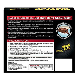 Black Flag Roach Motel Traps, 2-Count, 1-Pack
