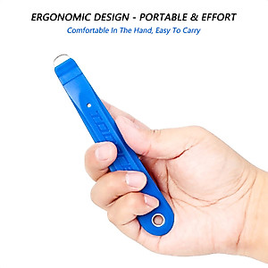 TISEKER Steel-Core Tyre Lever Carded Tool, Metal Boosted Tire Levers Tool for Bike Bicycle Tire Repair