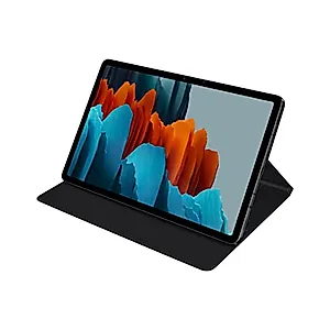 Samsung Galaxy Tab S8 / S7 Book Cover - Original Samsung Tablet Case - Black