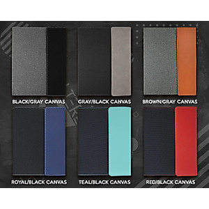 Alterd Industries California Highway Patrol - CHP State Trooper Gift, california highway patrol coffee Cup, Gifts for Officers Leather Portfolio Graduation (Black/Silver)