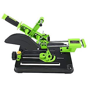 YaeTek Upgraded Angle Grinder Stand 45 Degree Clamp Angle Grinder Holder Bracket with Slide Handle for 100-125 Angle Grinder