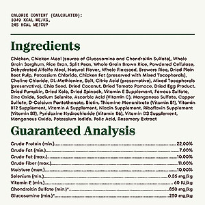 NUTRO NATURAL CHOICE Healthy Weight Large Breed Adult Dry Dog Food, Chicken & Brown Rice Recipe Dog Kibble, 30 lb. Bag