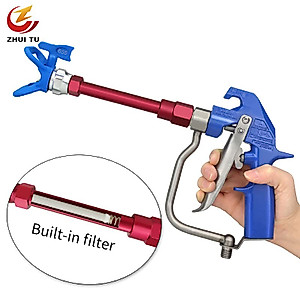 Airless Paint Sprayer Spray Gun 6.7inch Extension Pole Rod for Spray Gun Spraying