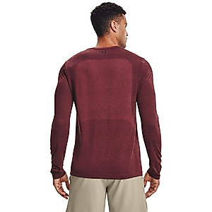 Under Armour Seamless Long Sleeve T-shirt, Blur (652)/Black, Small