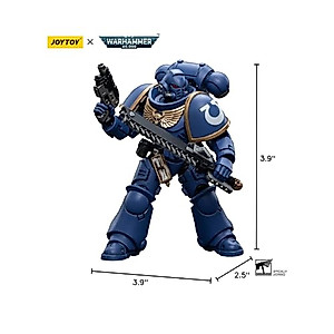 JoyToy Warhammer 40K 1/18 Action Figure Mecha Joy Toy Model Toys New Ultramarines Intercessors