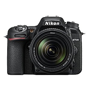 Nikon D7500 Camera Body with 18-140 mm VR Digital DSLR Kit - Black