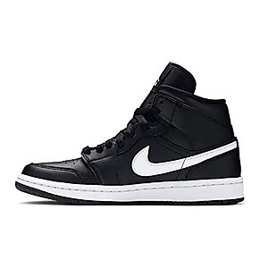 Nike Air Jordan 1 Mid Black White (BQ6472 011) Size 12W, 10.5M