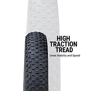 Himiway 26" Mountain Bike Tires 26×4 Replacement Bike Tire Compatible with Most 26 x 4.0 Road Mountain MTB Hybrid Electric Bike Bicycle Tires and Tubes, Black 1 Pack