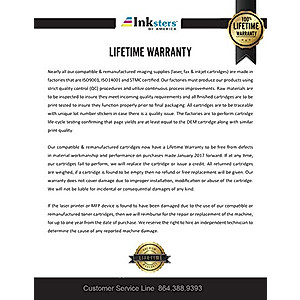 Inksters Compatible Toner Cartridge Replacement for Lexmark 62D1X00 Extra High Yield Black