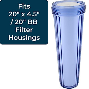 SpiroPure SP-DD-5005-20BB 20x4.5 BB 5 Micron Spun Melt-Blown Polypropylene Water Filter Cartridge SDC-45-2005 DGD-5005-20 155358-43 (Case of 6)