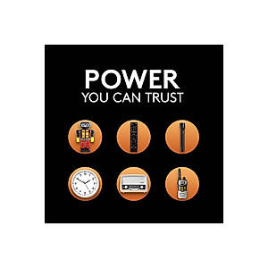 Duracell MN1300BKD CopperTop Alkaline Batteries with Duralock Power Preserve Technology D 72/CT